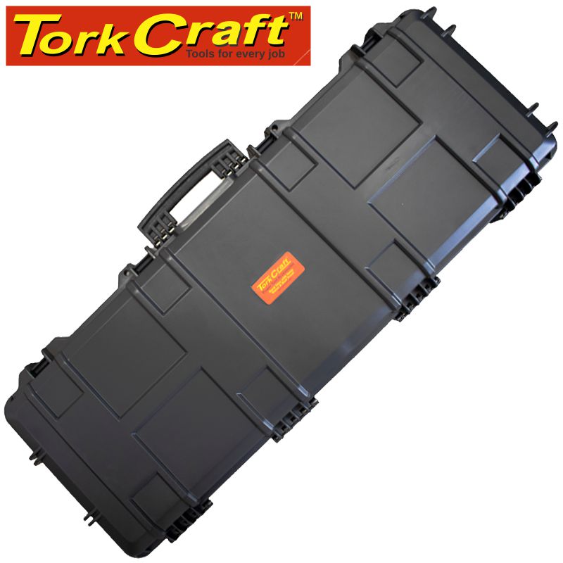 PLASTIC CASE 1040 X 350 X 130MM OD WITH FOAM BLACK RIFLE CASE WATER ...