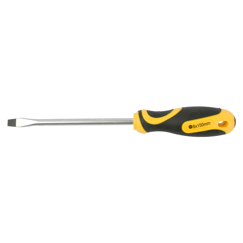 SCREWDRIVER SLOTTED 8 X 150MM - Fallons