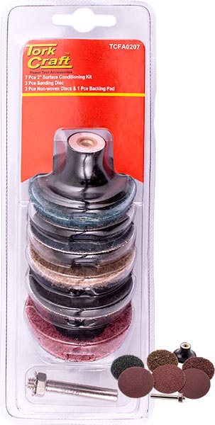 7PCS 50MM SURFACE CONDITIONING KIT - Fallons